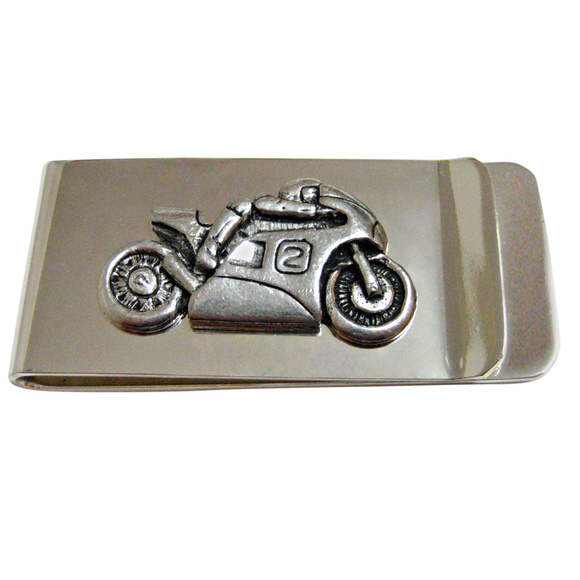Kiola Designs | Accessories | Racing Motorcycle Money Clip | Poshmark